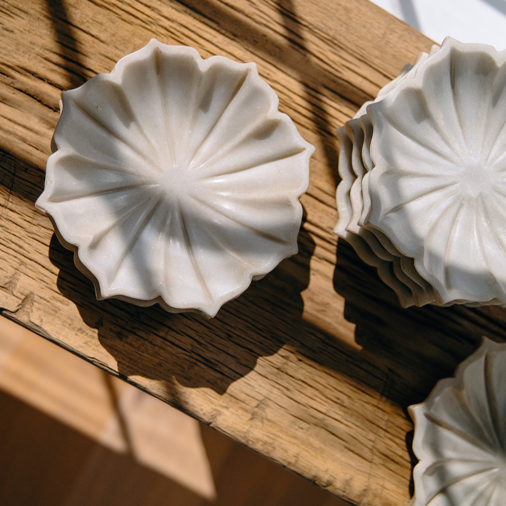 Flower Marble Plate – Rowan