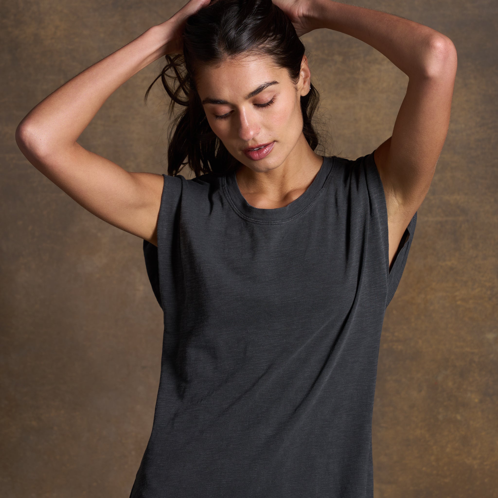 Georgia Slub Muscle Tank Dress – Rowan