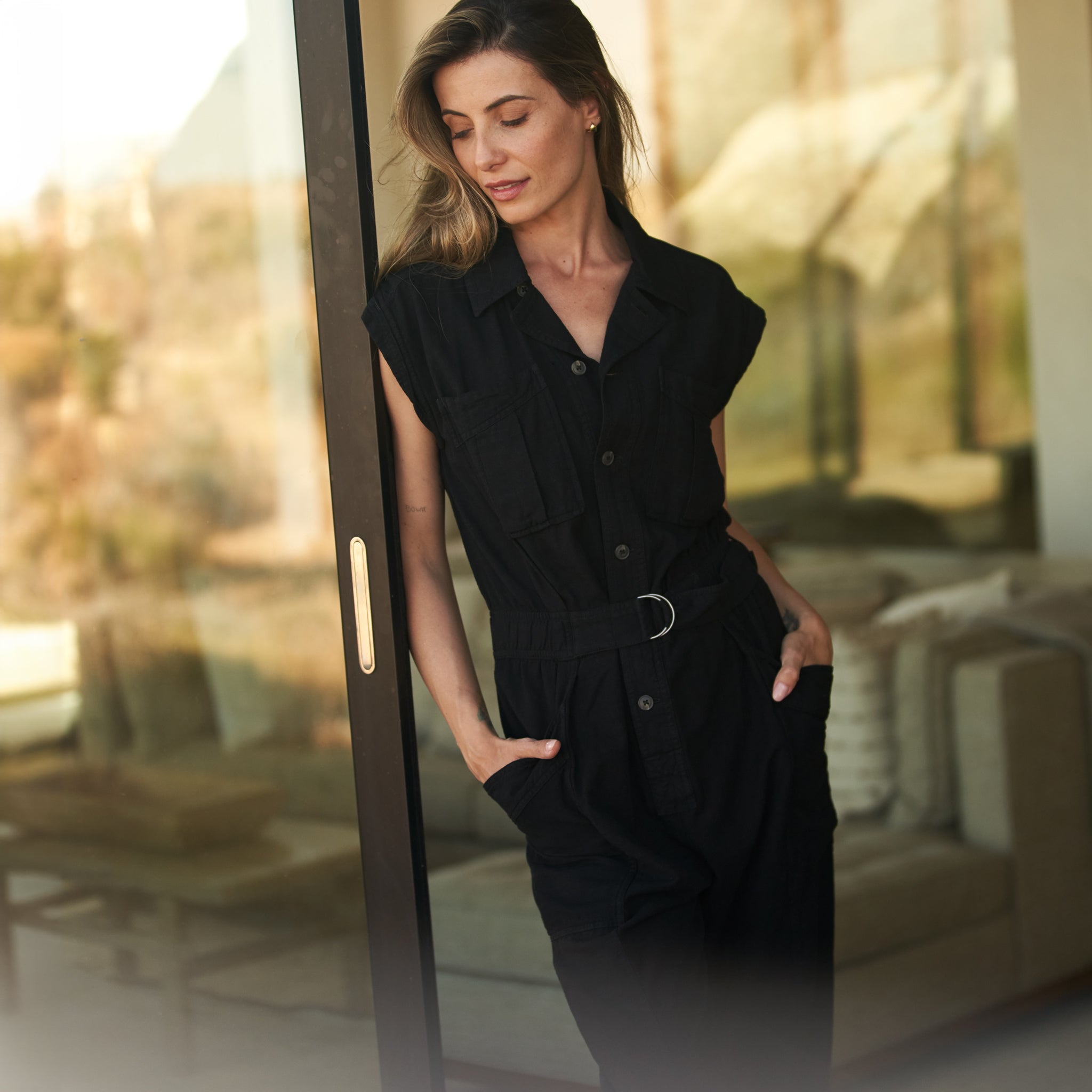 Lincoln Muscle Tank Jumpsuit – Rowan