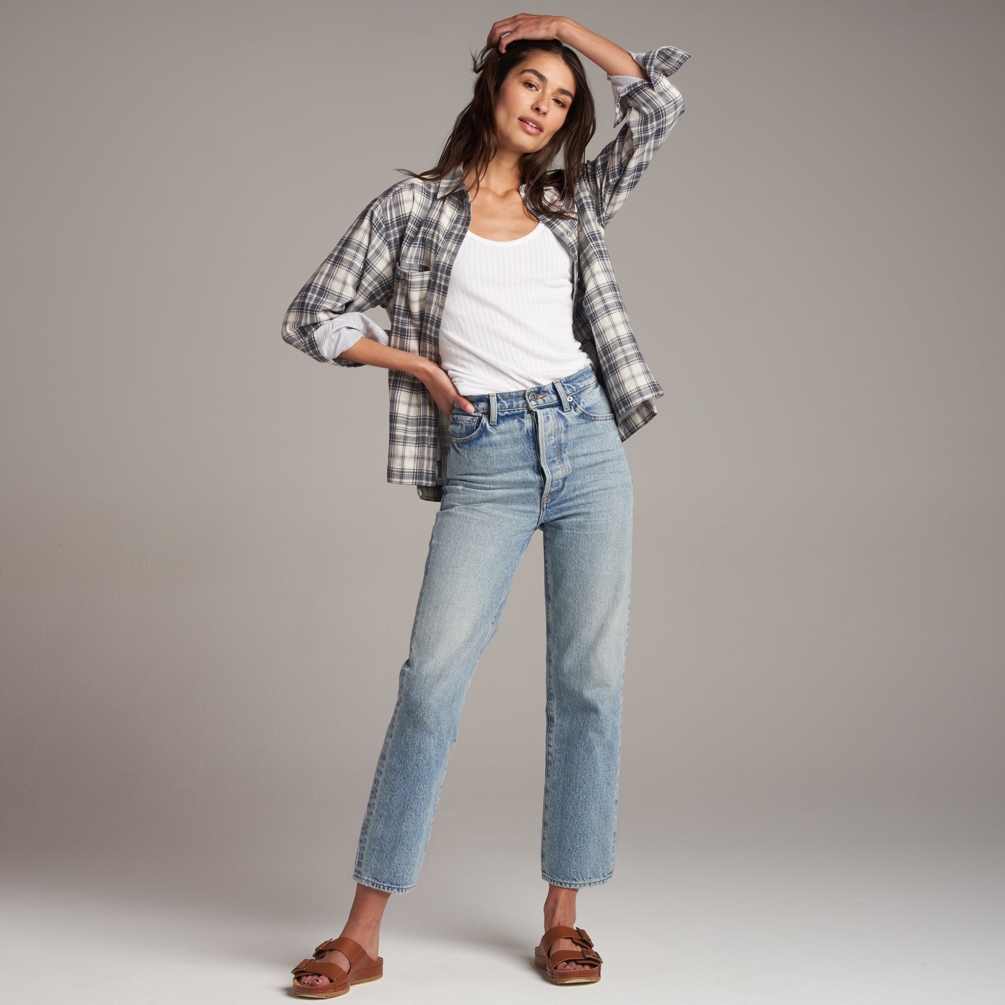 Hayden Straight Leg Jean – Rowan