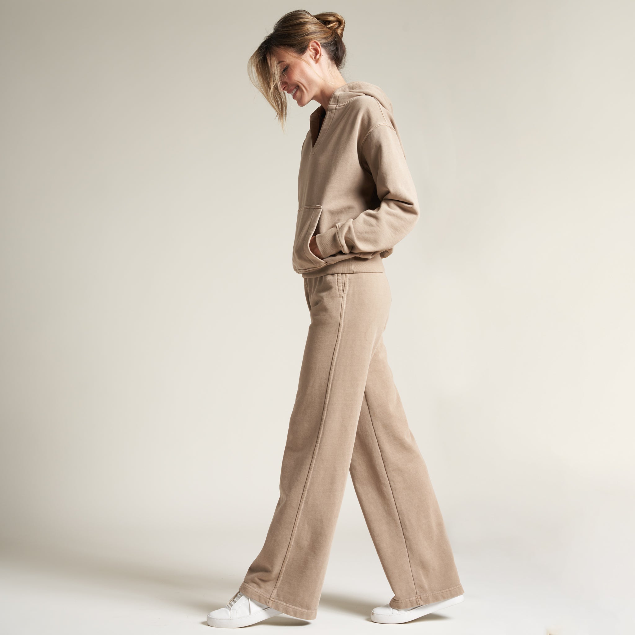 Jenny Wide-Leg Terry Sweatpant – Rowan