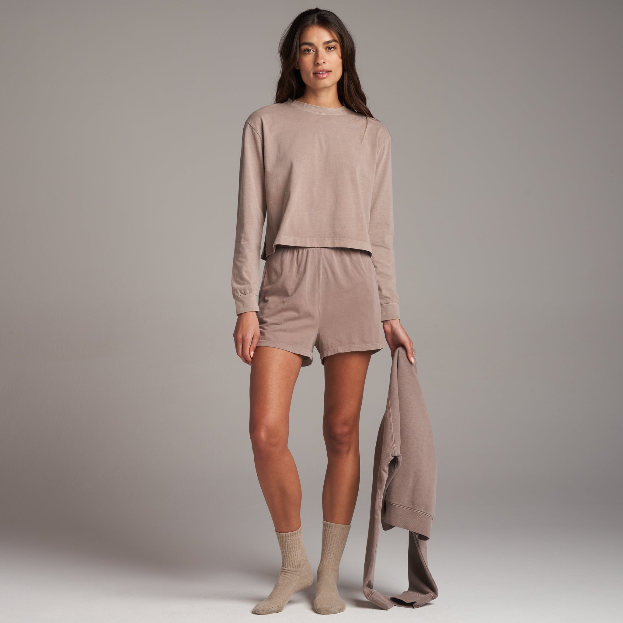 Reagan Long Sleeve Boyfriend Tee – Rowan